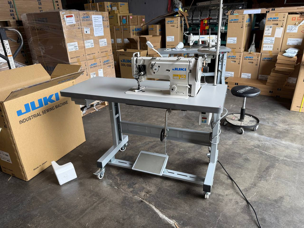Juki DDL 5550N Single Needle Industrial Sewing Machine for Sale ☰ Juki ...